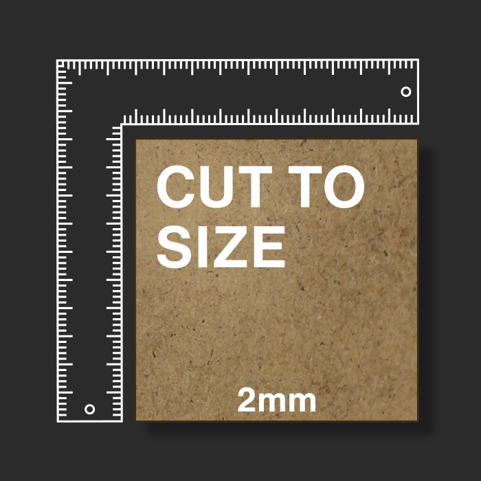 2mm MDF Board Cut To Size - Husqui